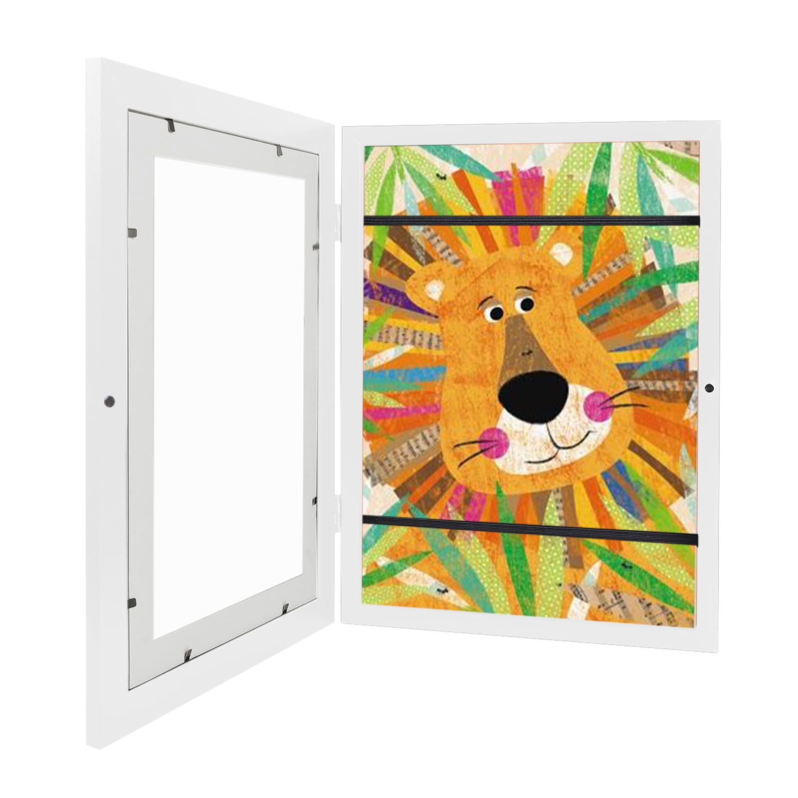 SEARCHI Kids Artwork Display Frame, Kids Frames Front Opening, Children ...
