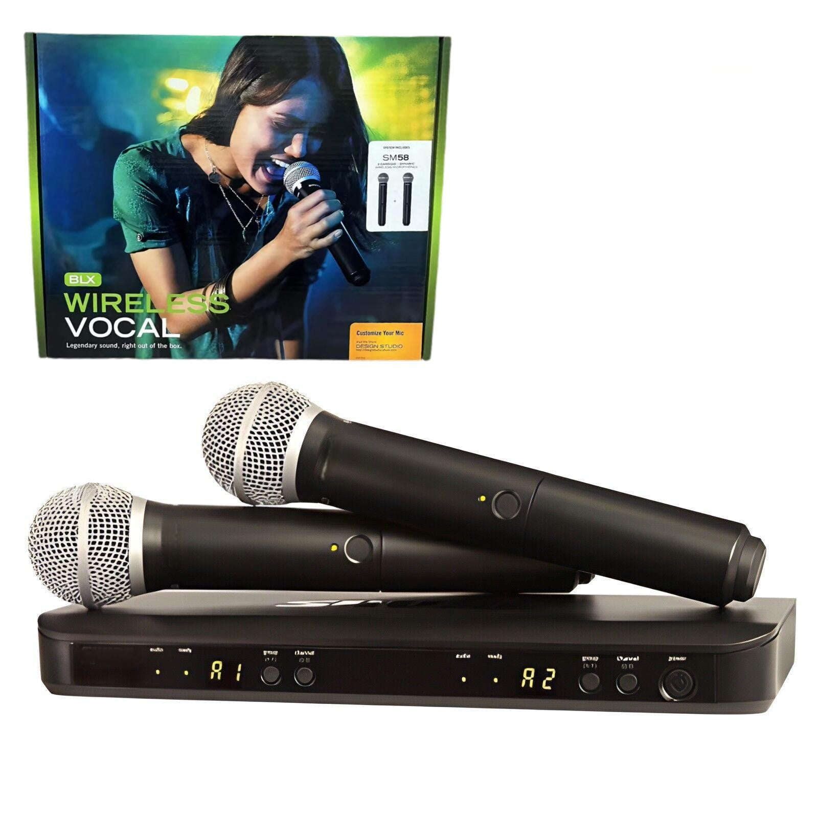 Click here for Uinagy Wireless Microphone Blx288 Sm58 One-To-Two... prices