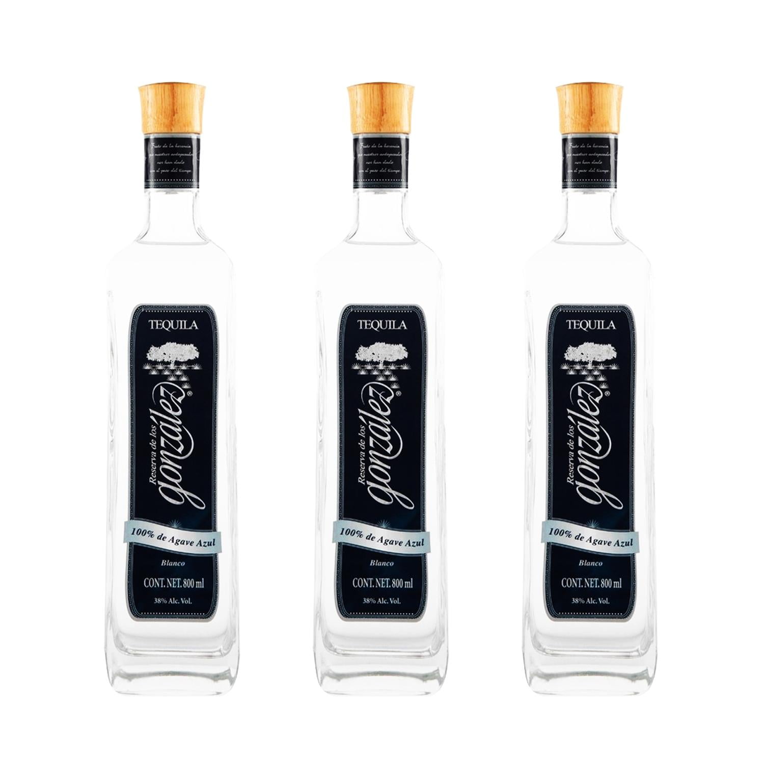 Tequila Reserva de Los Gonzalez Blanco 800 ml | Bodega Aurrera en línea