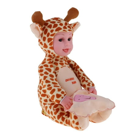50cm Realistic Sleeping Dolls Silic Toys Wearing Plush Romper Gift ...