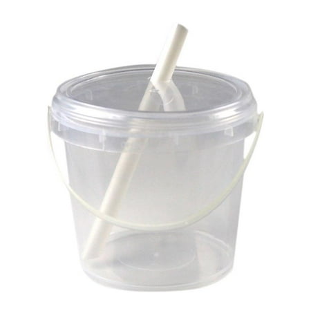 Tatum88 750ml Disposable Milk Tea Cup Fruit Tea Bucket Jelly Ice Cream ...