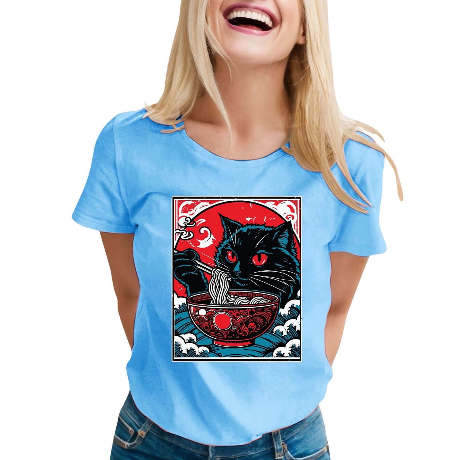 Click here for Luogenli Female T-Shirts For Womens Ladies Casual... prices