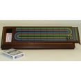 Walnut Stained Cribbage Box, 3-Track - Walmart.com