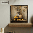 1Pc Wood Frame Sign Vintage Lemons Still Life Wall Art Paintings Ideal ...