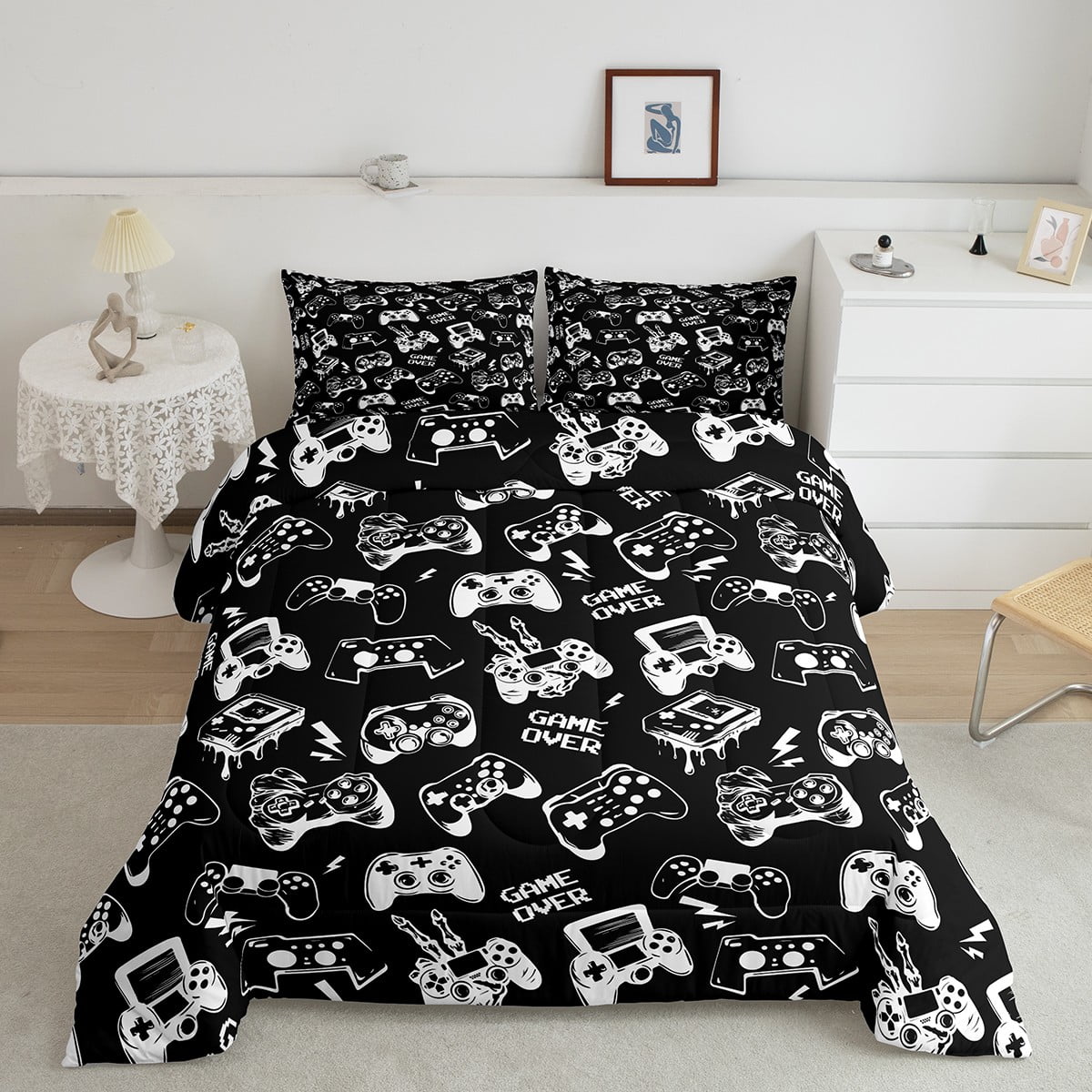 Click here for Erosebridal Gamer Comforter Set Twin Size Gaming C... prices