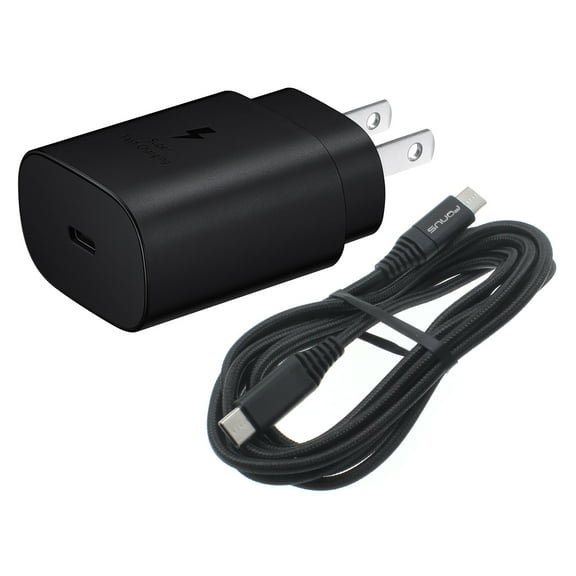 PD Type-C 25W Fast Home Charger for Samsung Galaxy A16 5G - 6ft USB-C ...