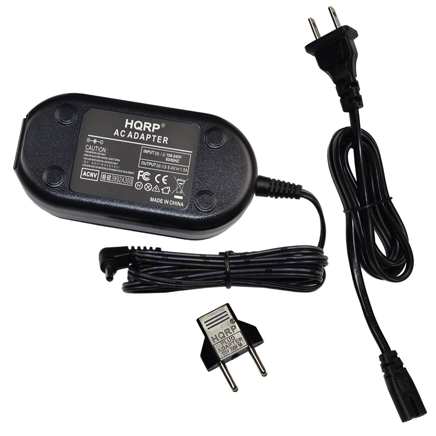 HQRP AC Power Adapter for Samsung SC-L770 / SCL770 Camcorder - (incl ...