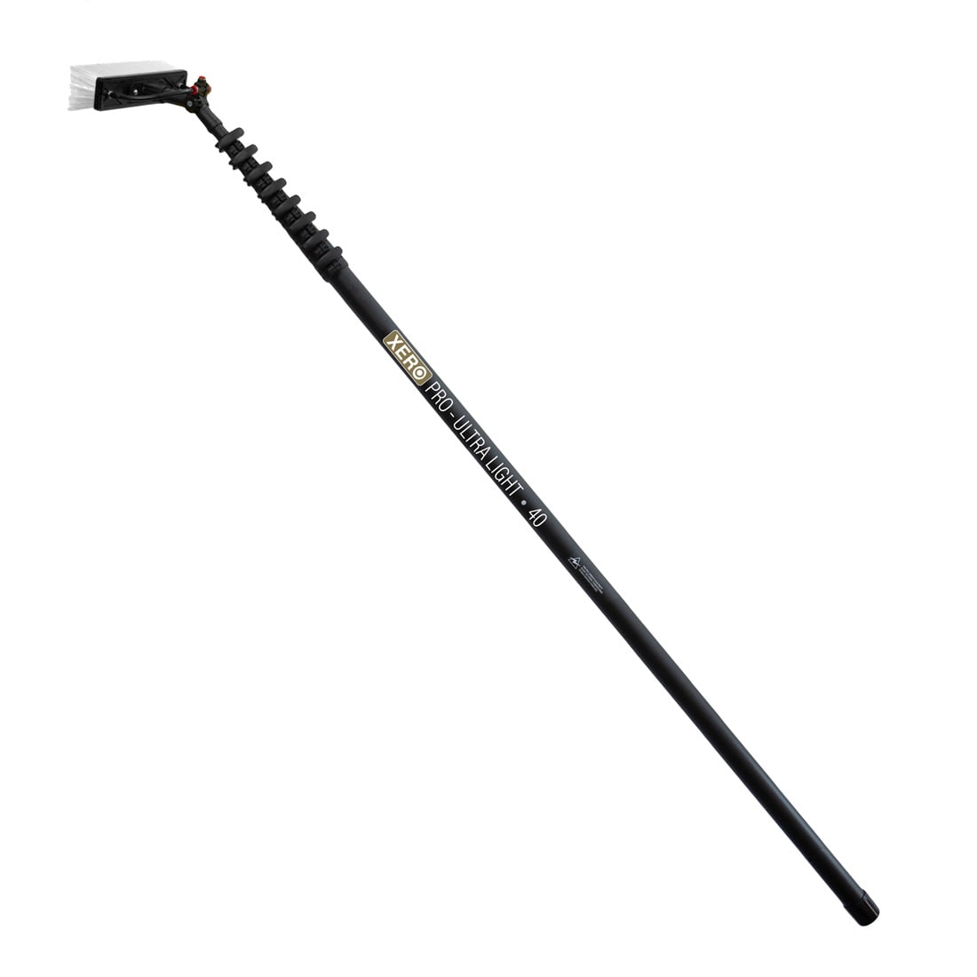 XERO Pro Ultra Light High Mod Carbon Fiber Water Fed Pole - 40 Foot ...