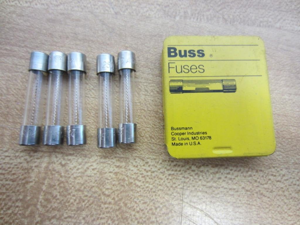 Bussmann AGC-9 Buss Fuse 9A 250V AGC9 (Pack of 5) - Walmart.com