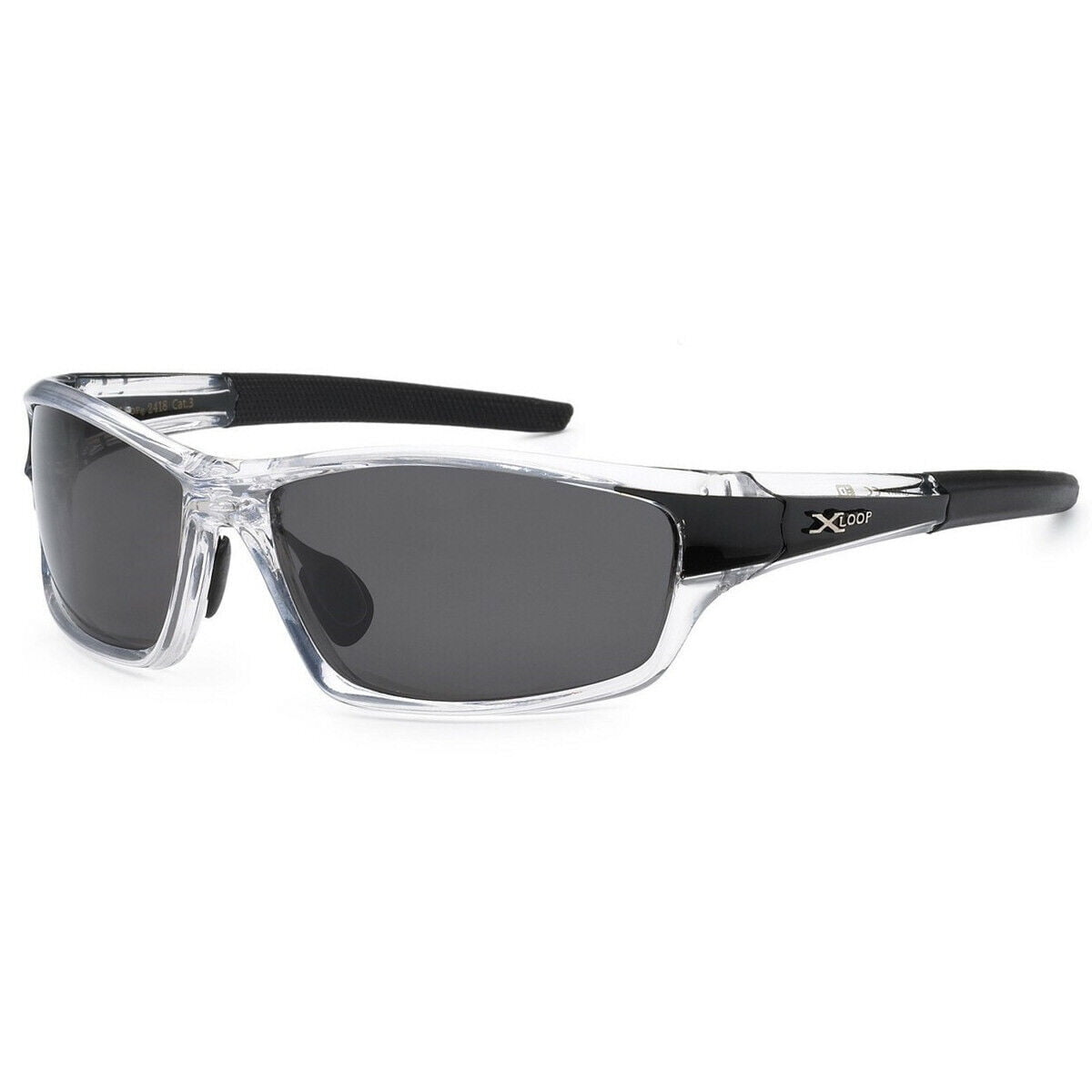Mens Wrap Around Sunglasses Fashion Designer Rectangular Shades Sport ...