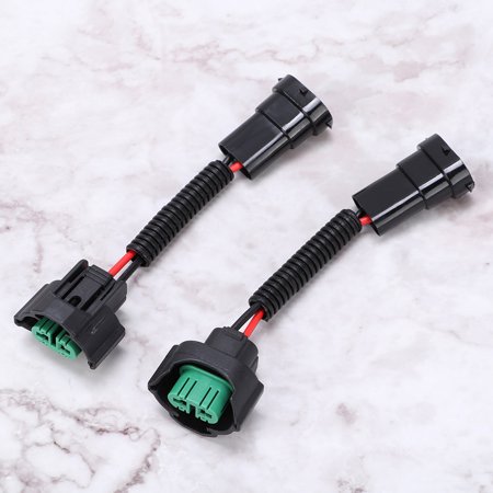 Headlight Conversion Adapter, H11/H8 Headlamp Conversion Cable ABS ...