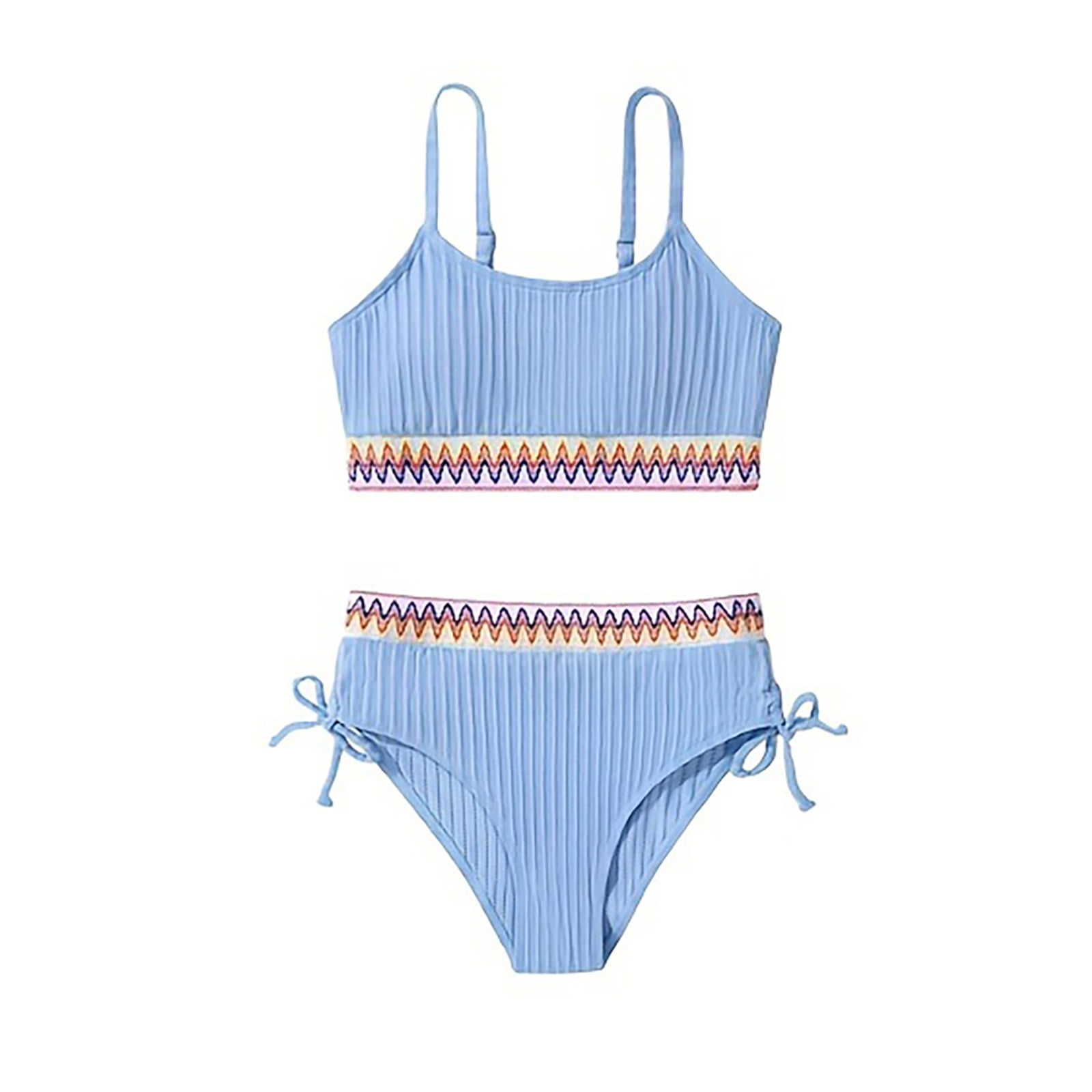 Click here for Pmvfhde Teen Girls Two Piece High Waist Bikini Set... prices