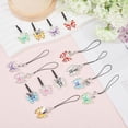 Alloy Enamel Mobile Straps & Mobile Dustproof Plugs with Rhinestone ...