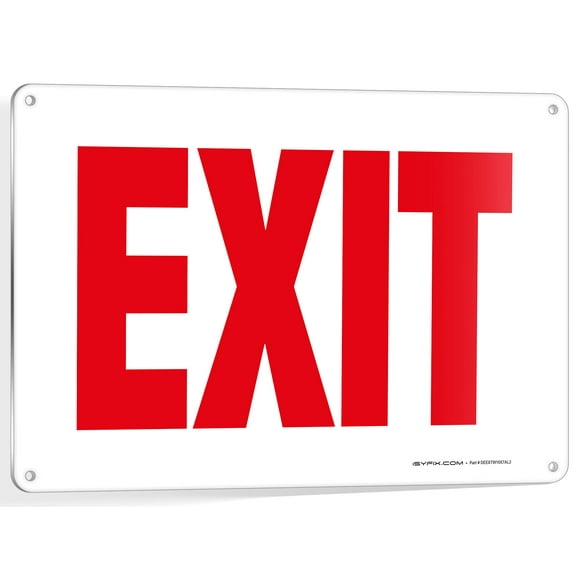 Not Exit Sign | Walmart Canada