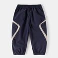 LIIPEE Boys Cargo Pants Casual Fashion Color Block Loose Fit Elastic ...