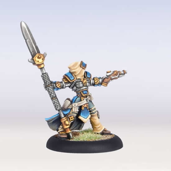 Capt Haley Warcaster Cygnar Warmachine Minature Game Privateer Press ...