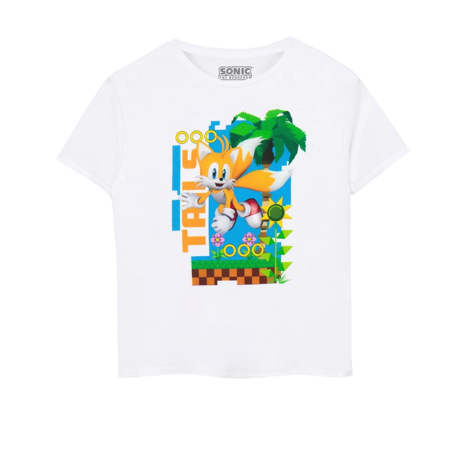 Click here for Sonic The Hedgehog Boys/Girls Tails Short-Sleeved... prices