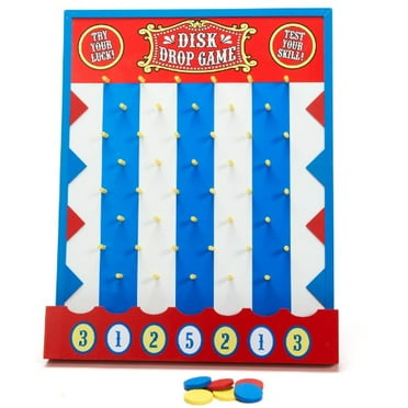 Carnival Disk Drop Game Throwing Set - 8 Pieces - Walmart.com