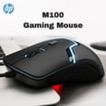 HP Gaming Mouse, Wired USB, RGB Backlit LED, Ergonomic Optical, 1200 ...