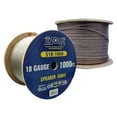 Absolute USA S181000 1000-Feet 18 Gauge Spool Speaker Wire - Walmart.com