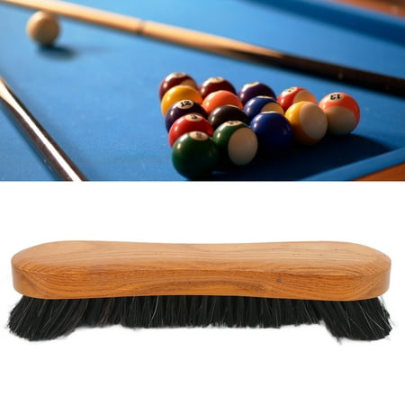 Tbest Pool Table Brush,Billiard Table Brush Maple PVC Log Color Waist ...