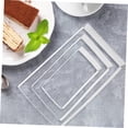 3 PCS Rectangular Cake Ring, Stainless Steel Mousse Mold Set, Rectangle ...