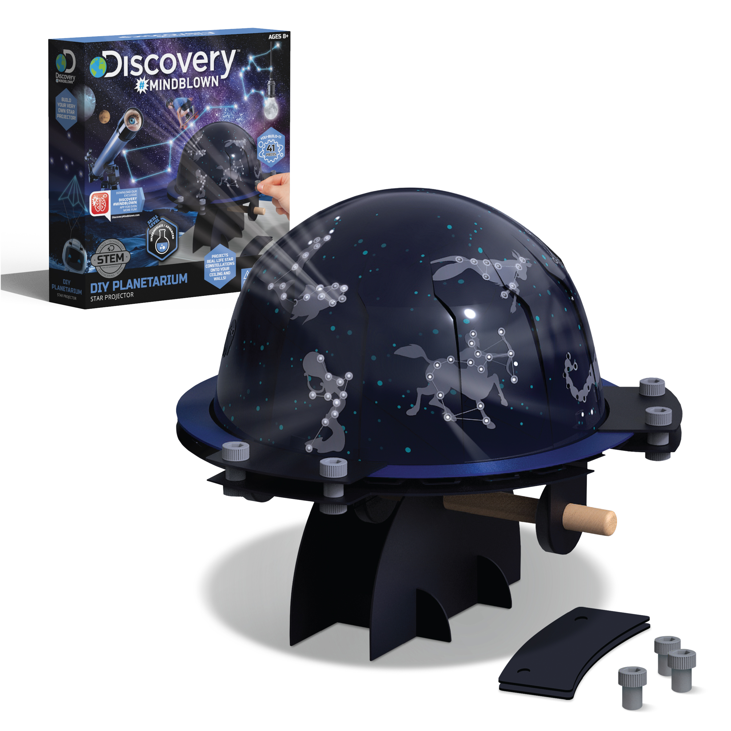 Discovery Mindblown DIY Solar Planetarium Kit Astronomy Set For Kids