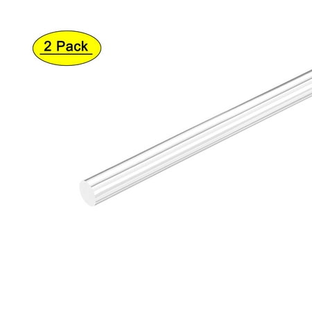 10mm Dia 10" Length Acrylic Round Rod,Clear Acrylic Plexiglass Rods ...
