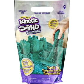 Kinetic Sand, Crystal Pink 2lb Bag of All-Natural Shimmering Play Sand ...