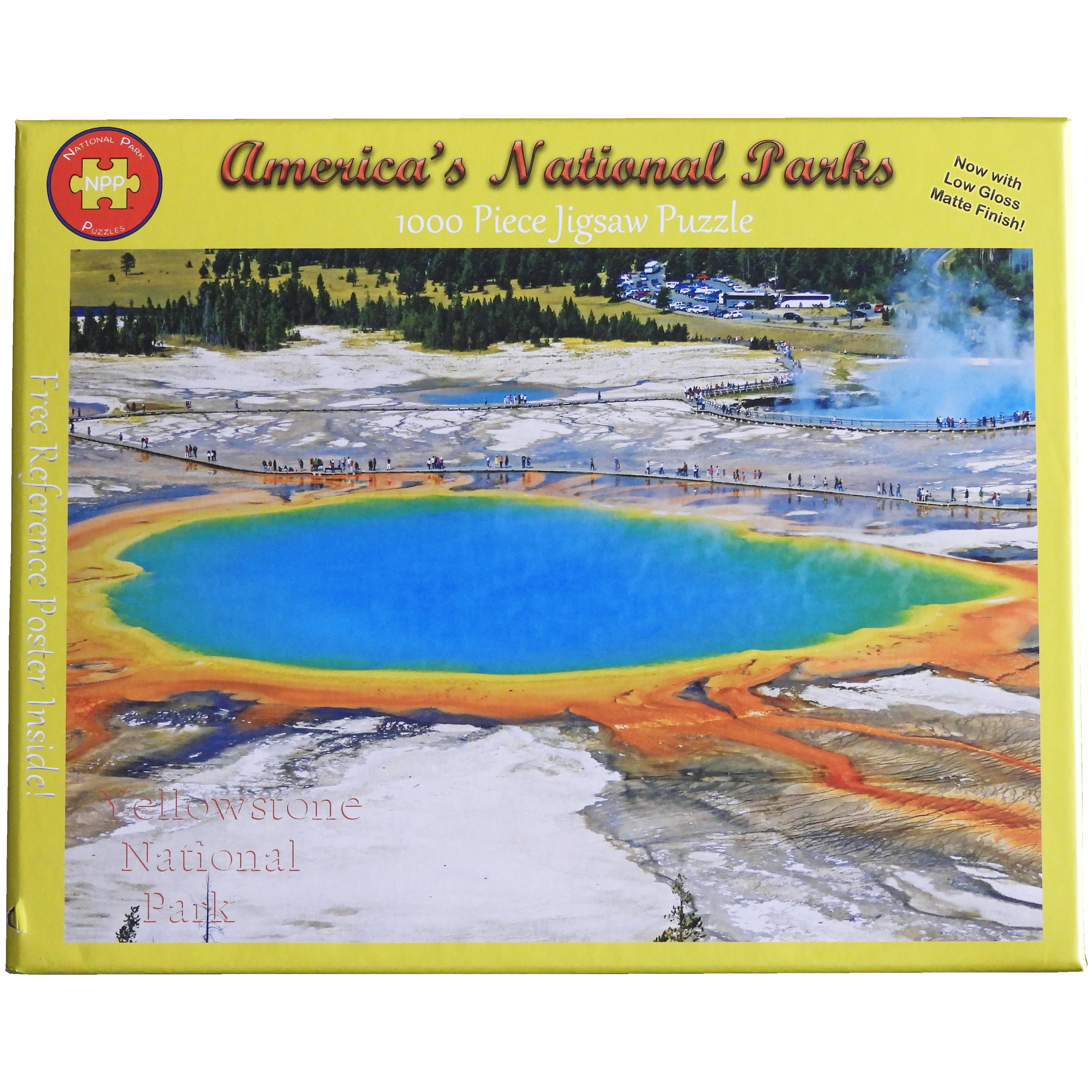 National Park Puzzles Yellowstone National Park Grand Prismatic Hot ...