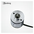 30mm Incremental Encoder 4mm Shaft Rotary Switch AB 2 Phases36 50 60 ...
