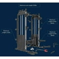 French Fitness SRFT8 Squat Rack Functional Trainer (New) - Walmart.com