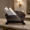 kowaku Acrylic Storage Box Translucent Angled-Sided Box Decorative ...