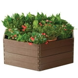 Modern Home Raised Garden Bed Kit - Stackable Hexagon Modular Flower ...