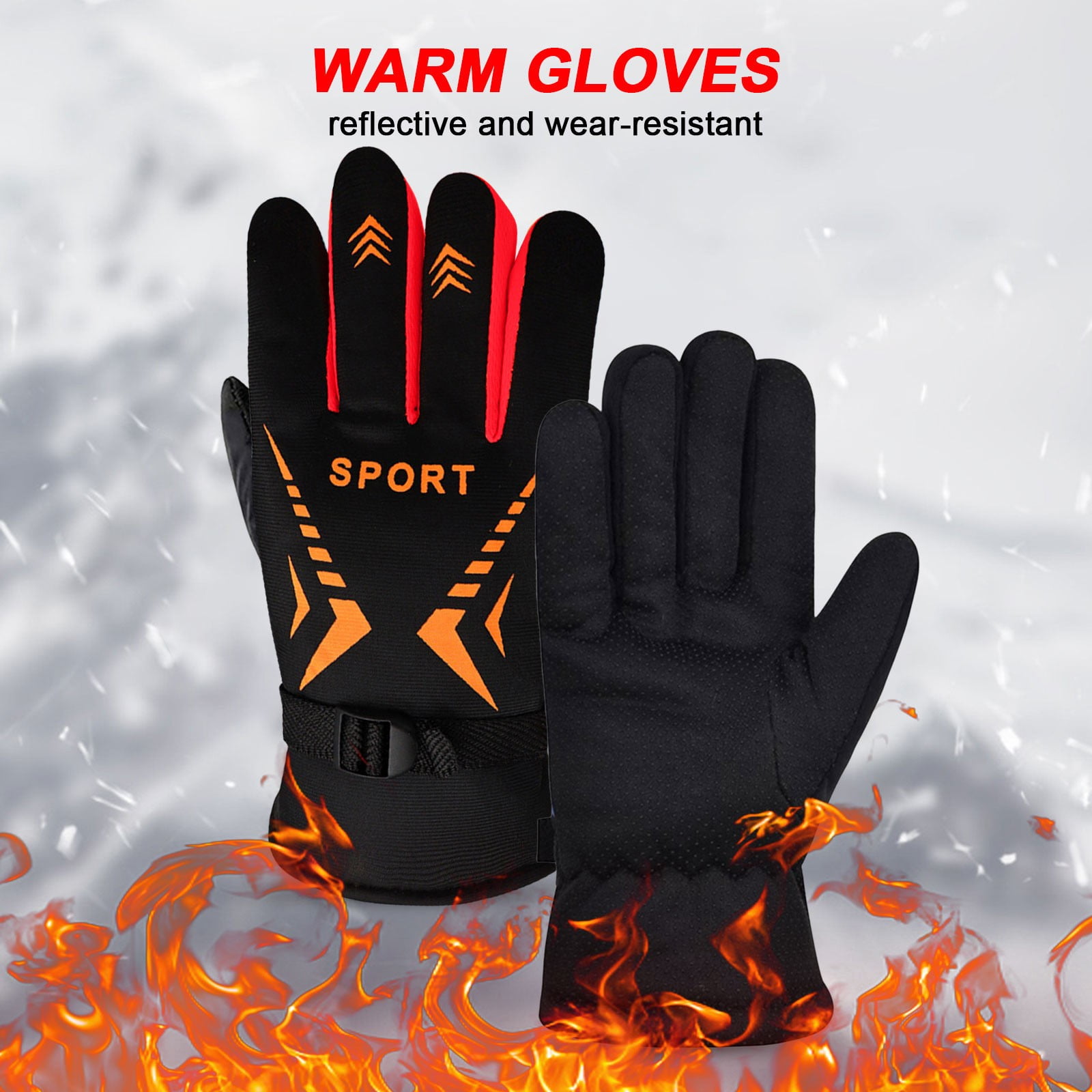 Click here for Ontiwes -30℉ Touchscreen Winter Gloves For Men & W... prices