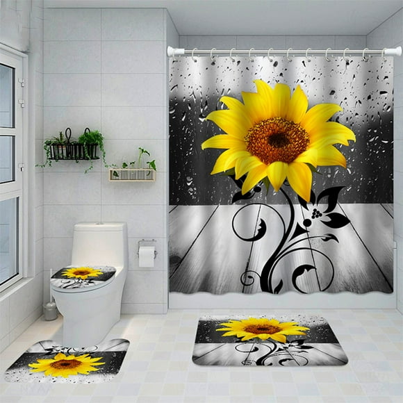 Sunflower Bathroom Decor