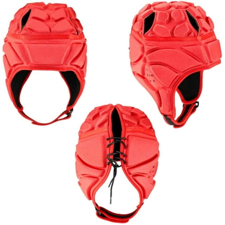 Soft Padded Headgear Shell Head Protector Goalkeeper Adjustable ...