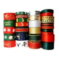 28Pcs Christmas Ribbon for Gift Wrapping, Winter Holiday Ribbons ...