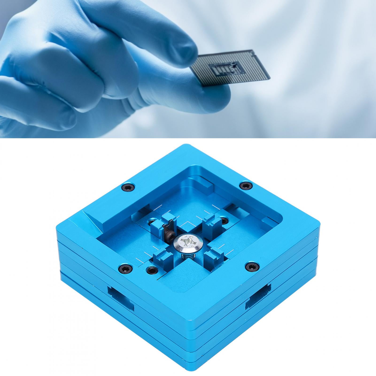 Buy ANGGREK BGA Reballing Rework Station Double Frame Template Stencil ...