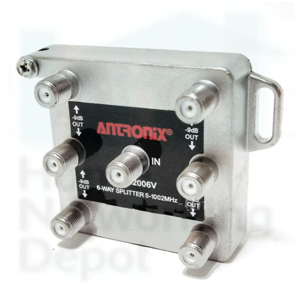 ANTRONIX 6 WAY BALANCED MoCA 1.0 COMPLIANT 5-1002 MHz – CMC2006V ...