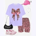 BOOMNY Toddler Girls Outfit Set 2 Peice Clothes Set for Girl Short ...
