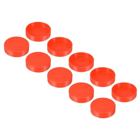 Uxcell 50mm ID Pipe End Caps, 10 Pack Round Fencing Post Tubing Insert ...