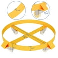 55 Gallon Drum Dolly, Heavy Duty Trash Can Dolly with 4 Caster Wheels ...