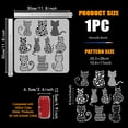 1 pc PET Hollow Out Drawing Painting Stencils for DIY Scrapbook Photo ...