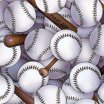 Cotton Sports Collection Baseball Ball Bat All Star Homerun Sport ...