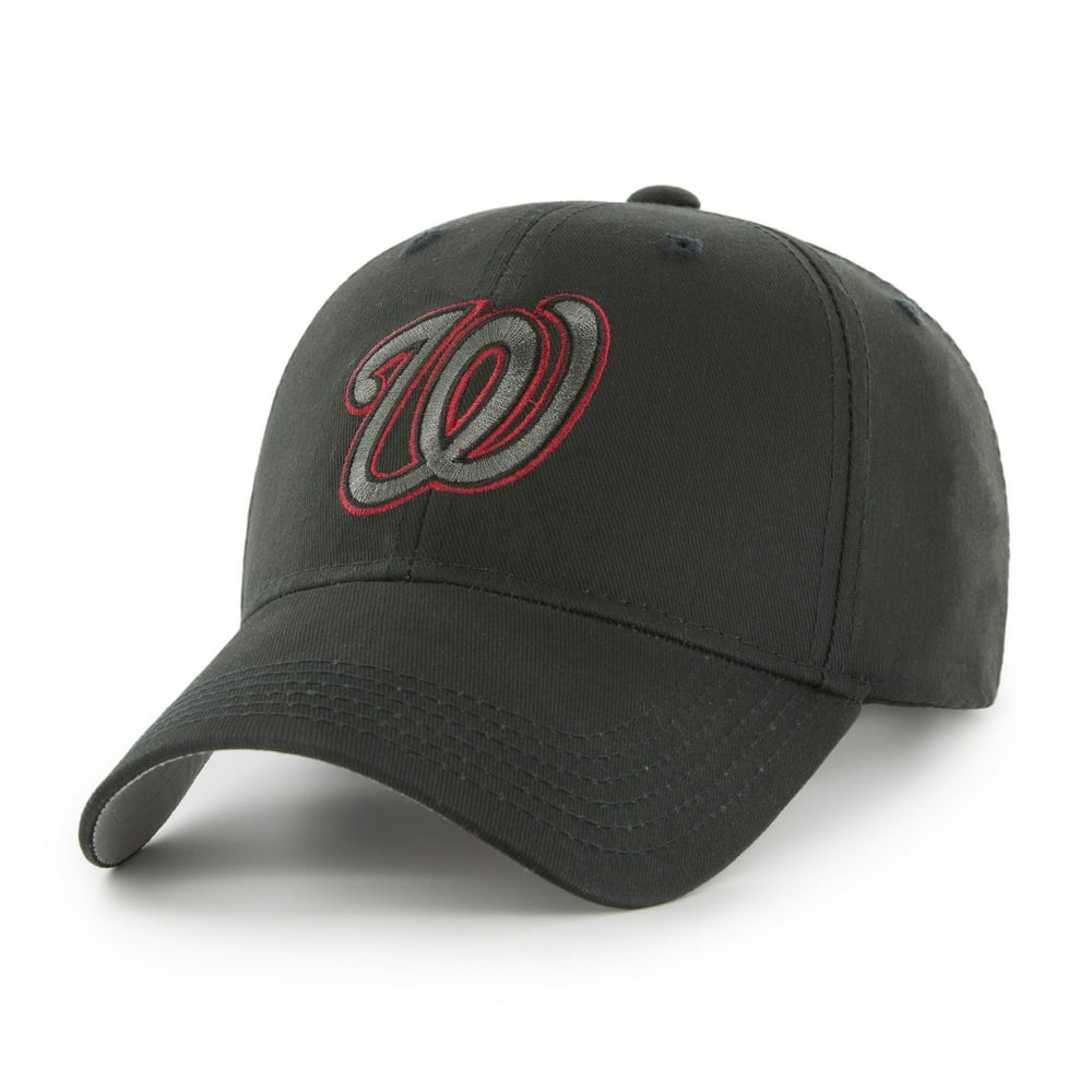 Fan Favorite - MLB Washington Nationals Black Mass Basic Adjustable Cap ...
