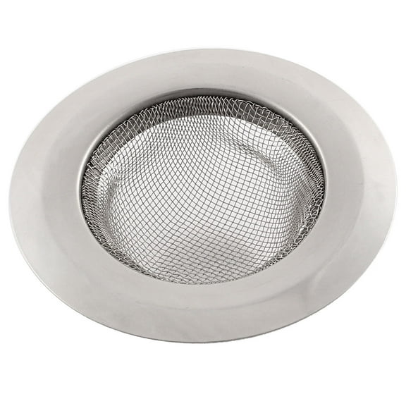 Uxcell 75mm Dia Bathroom Metal Sink Drain Strainer Mesh Filter Basket ...