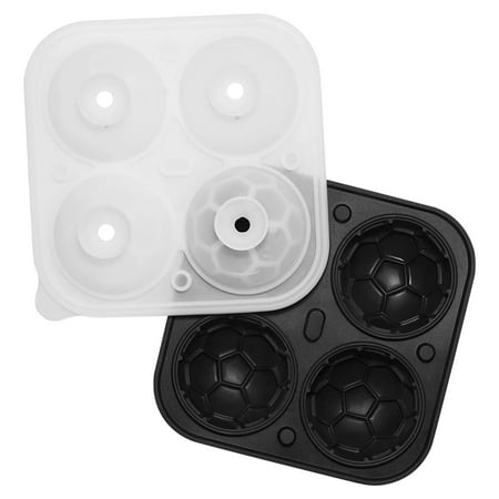 jovati Whiskey Ice Cube Trays Silicone Basketball Football Rugby Ice ...