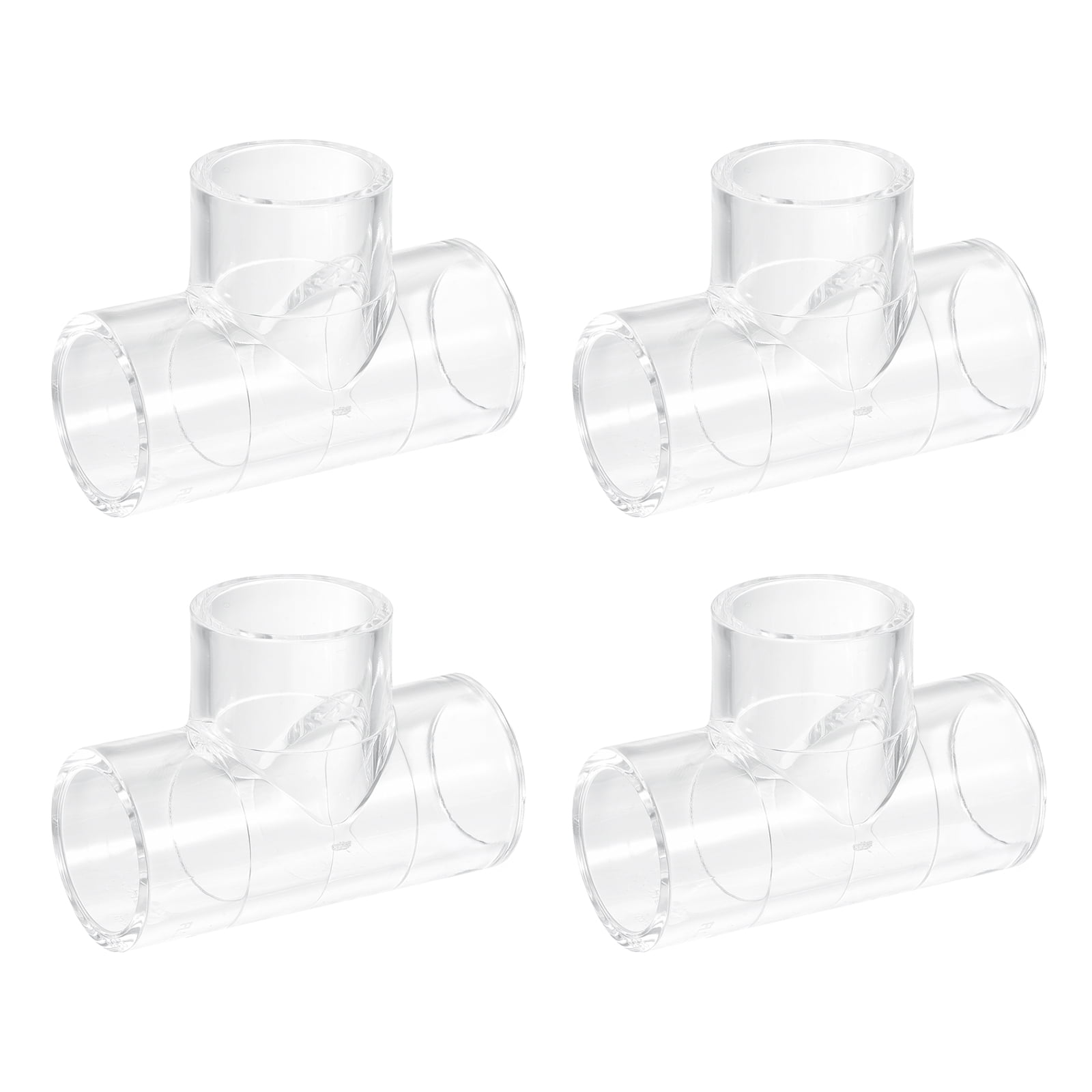 4Pack Pipe Elbow Connector, 25mm/0.98" 3 Way Elbow T-Shaped for ...