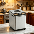 25-in-1 Bread Maker Machine, 2LB Automatic Bread Making, 3 Crust Colors ...